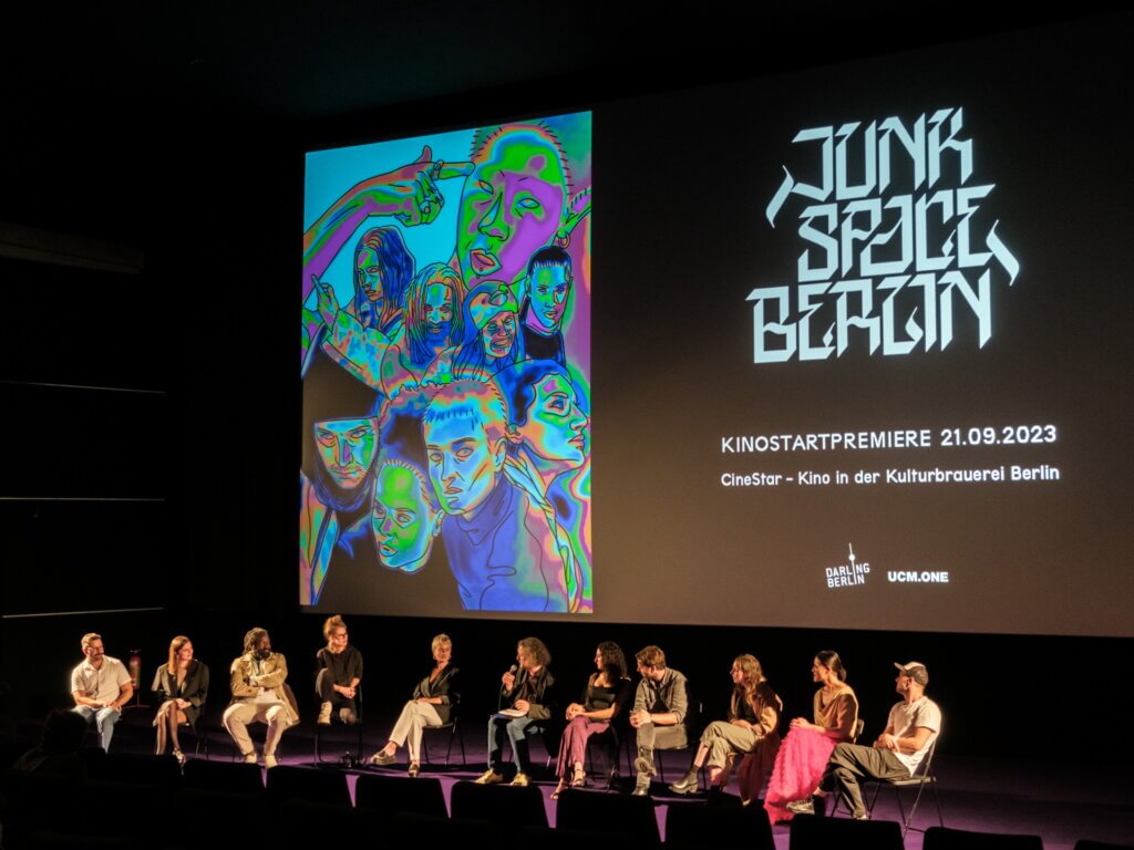 Cinema release of "Junk Space Berlin" by Juri Padel